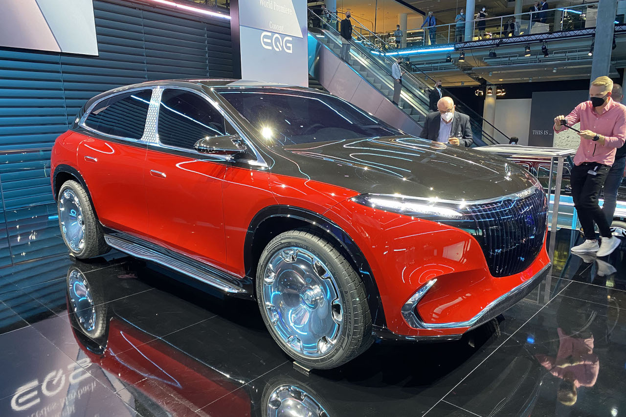 Mercedes Maybach EQS SUV concept Le luxe électrique ultime