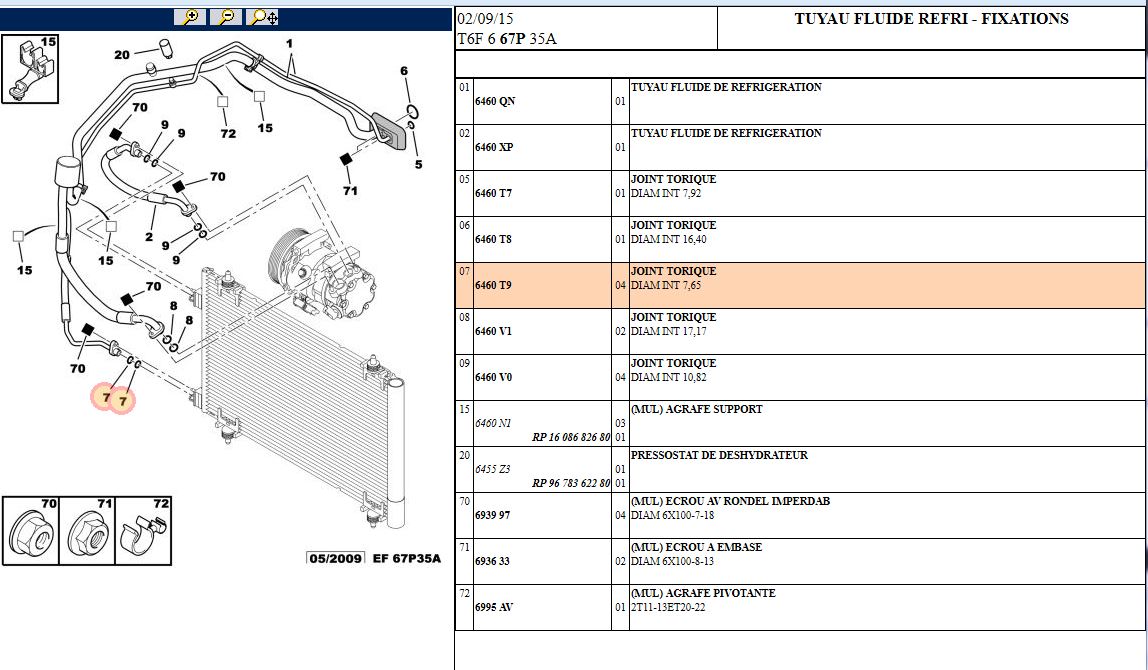 Condenseur de clim percé - Peugeot - 307 - Diesel - Auto Evasion ...