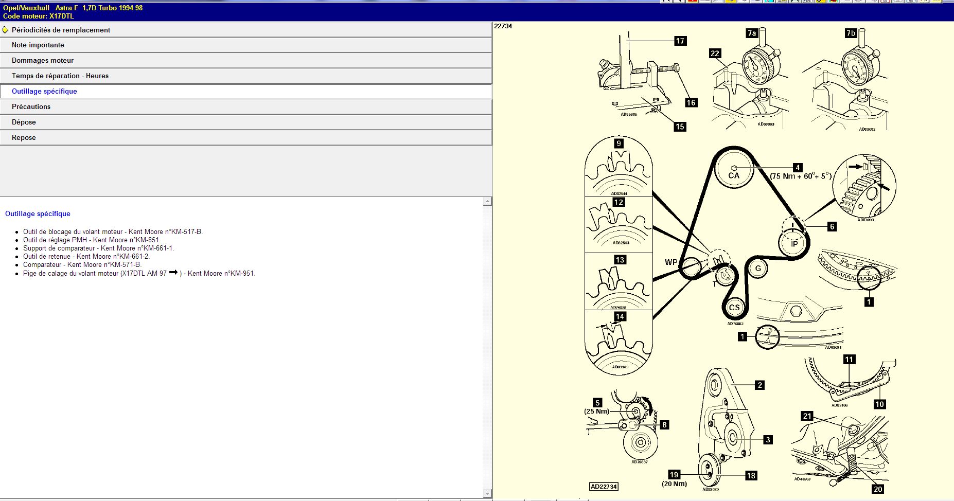 Calage pompe injection - Opel - Astra - Diesel - Auto Evasion | Forum Auto