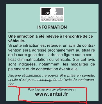 Avis de contravention suspecte - Contravention - Auto Evasion | Forum Auto