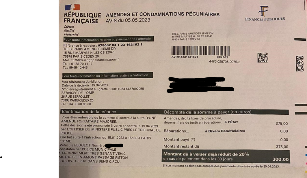 Amende majorée - Contravention - Auto Evasion | Forum Auto