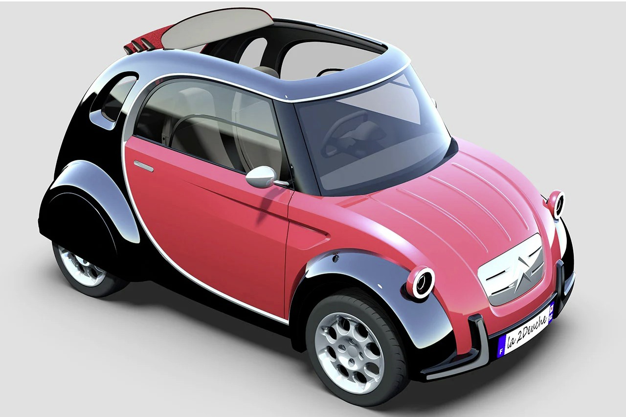 Photo 3 - Citroen 2CV electrique - Voici une Citroën 2CV électrique et ...