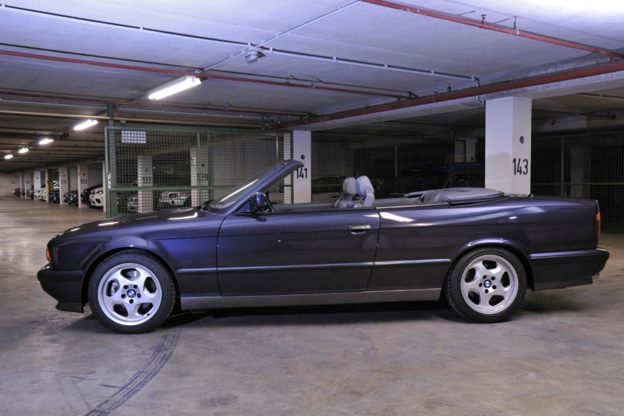 BMW M5 Cabriolet (1989). Le prototype secret s’exhibe