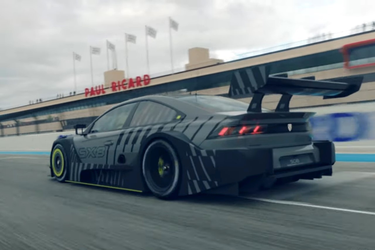 Peugeot 5X8. Une 508 Coupé de course virtuelle
