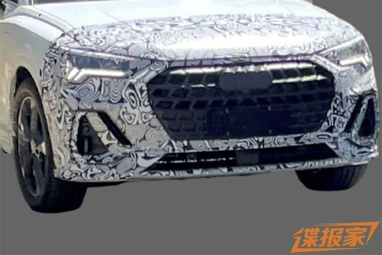 Photo 3 - Audi Q3 restylé calandre - Audi Q3 restylé (2023). Petit lifting à venir pour le SUV ...