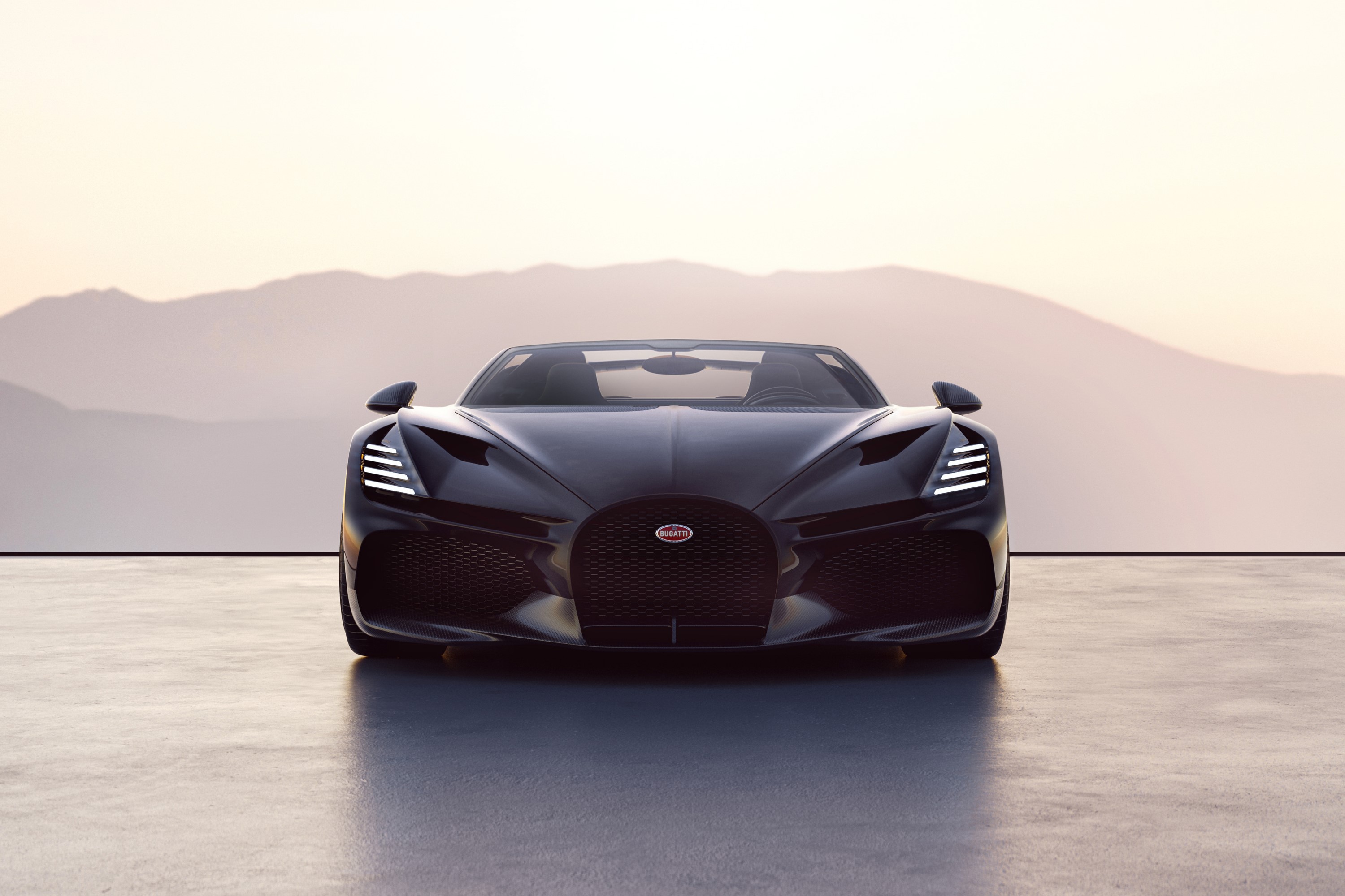 Diaporama et photos - Bugatti W16 Mistral (2022). Le roadster d’adieu ...