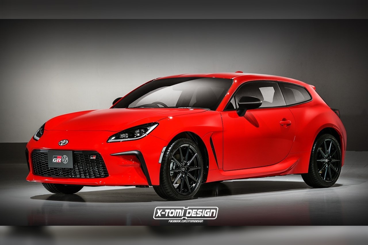 Photo 4 - Toyota GR86 shooting brake rouge - La Toyota GR86 imaginée en ...