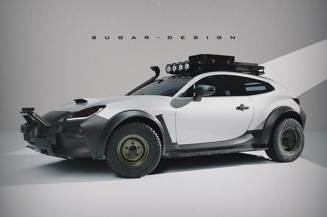 La Toyota GR86 imaginée en break tout-terrain