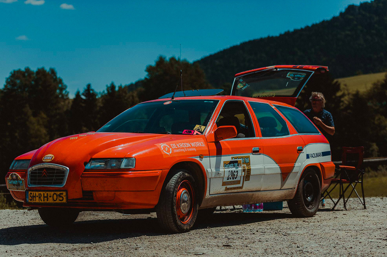 Photo 19 - Garbage run citroen xantia - Carbage Run. Un road trip en ...