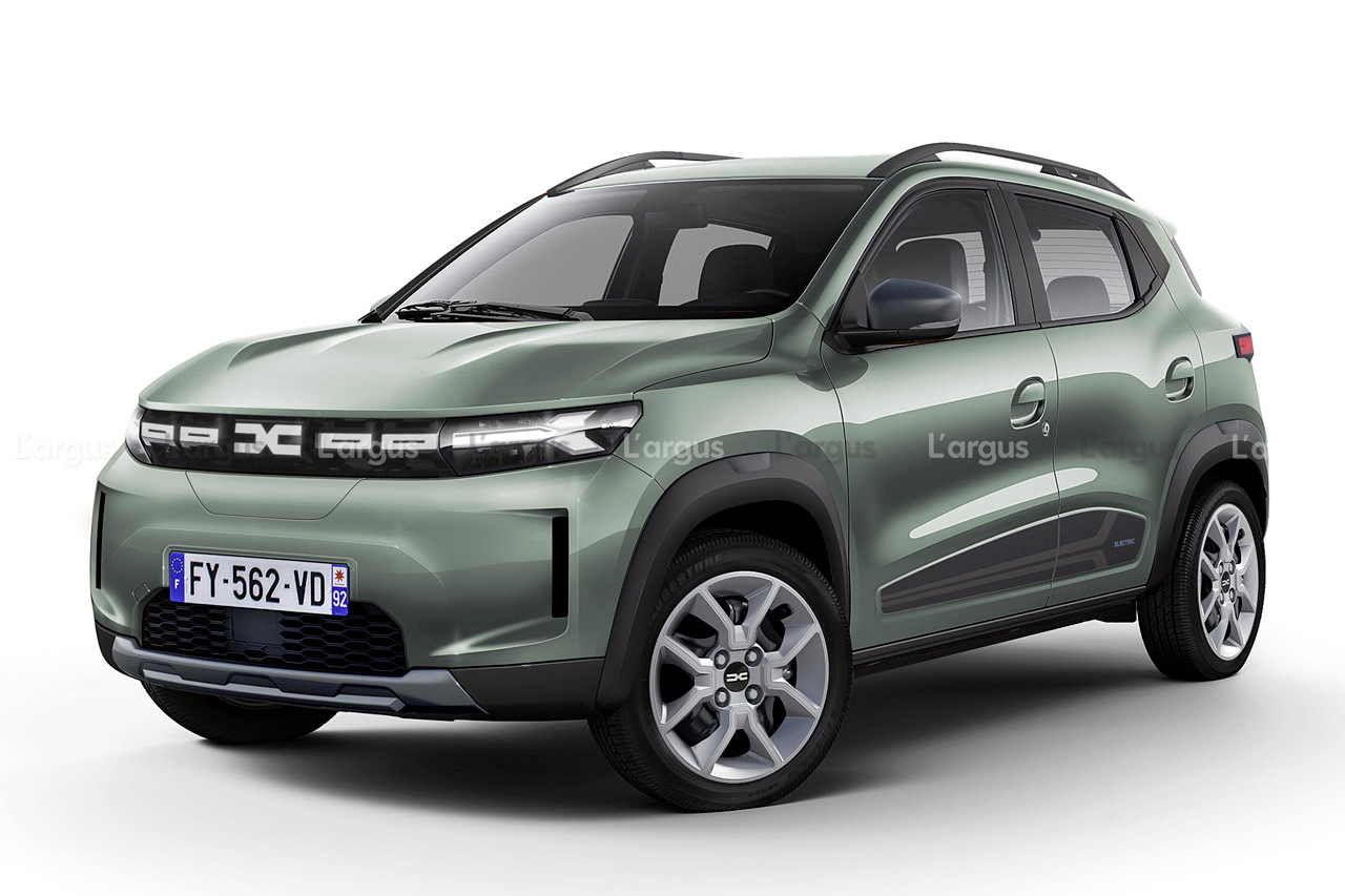 Future Dacia Spring (2024). Gros restylage en vue pour la citadine ...