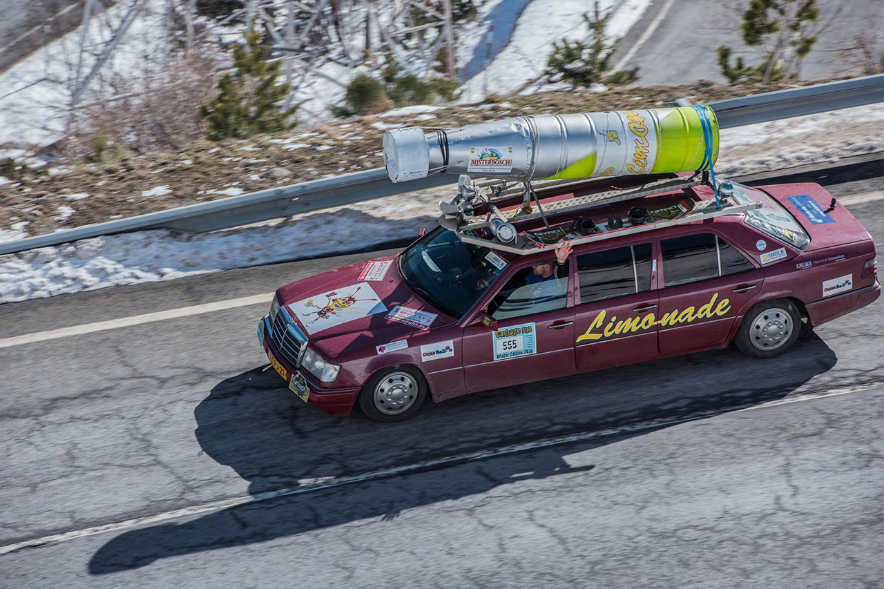Photo 22 - Garbage run mercedes 260 - Carbage Run. Un road trip en ...