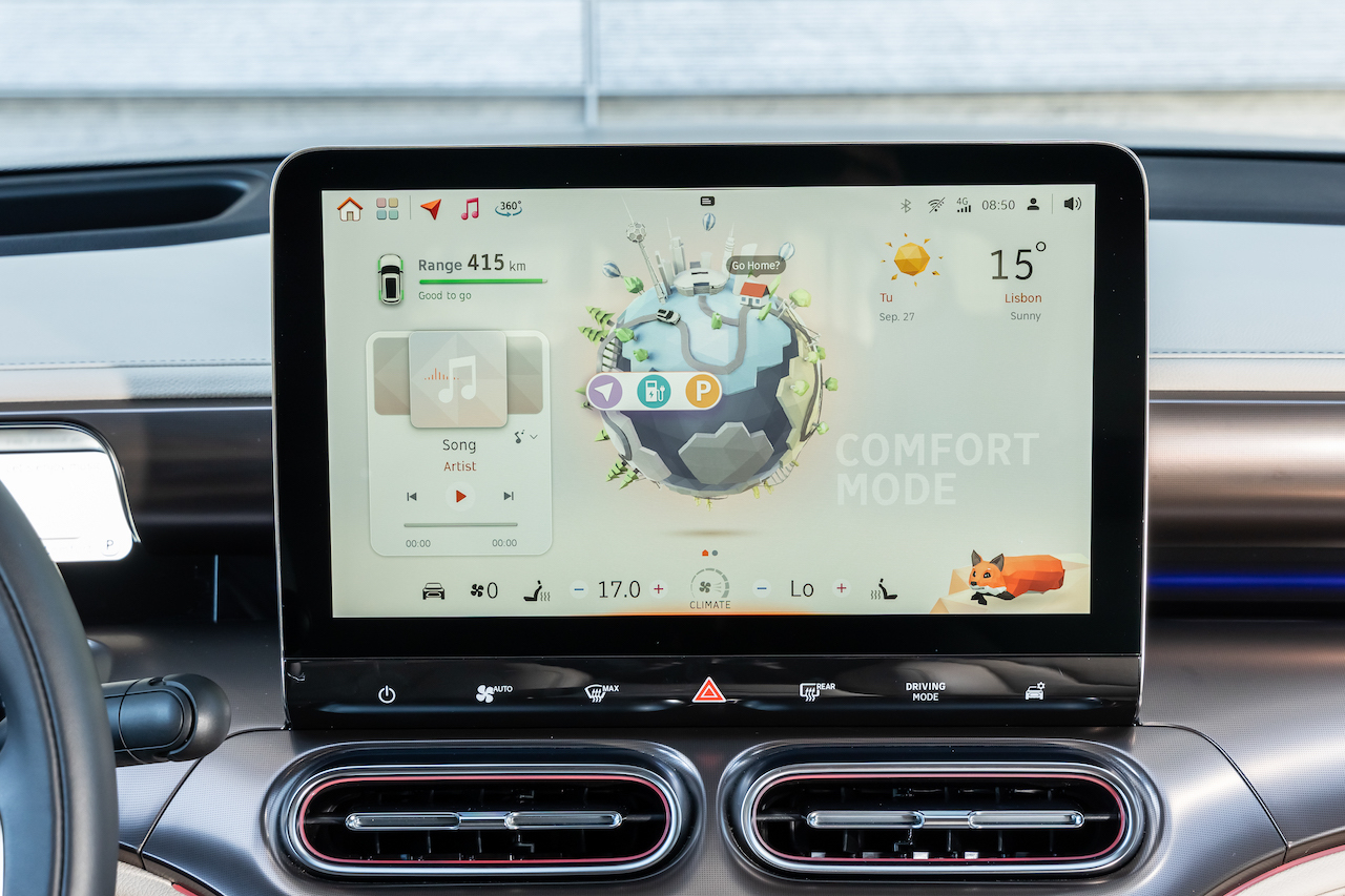 Photo 17 - Smart #1 écran central - Essai Smart #1 : notre avis sur la Smart 2.0