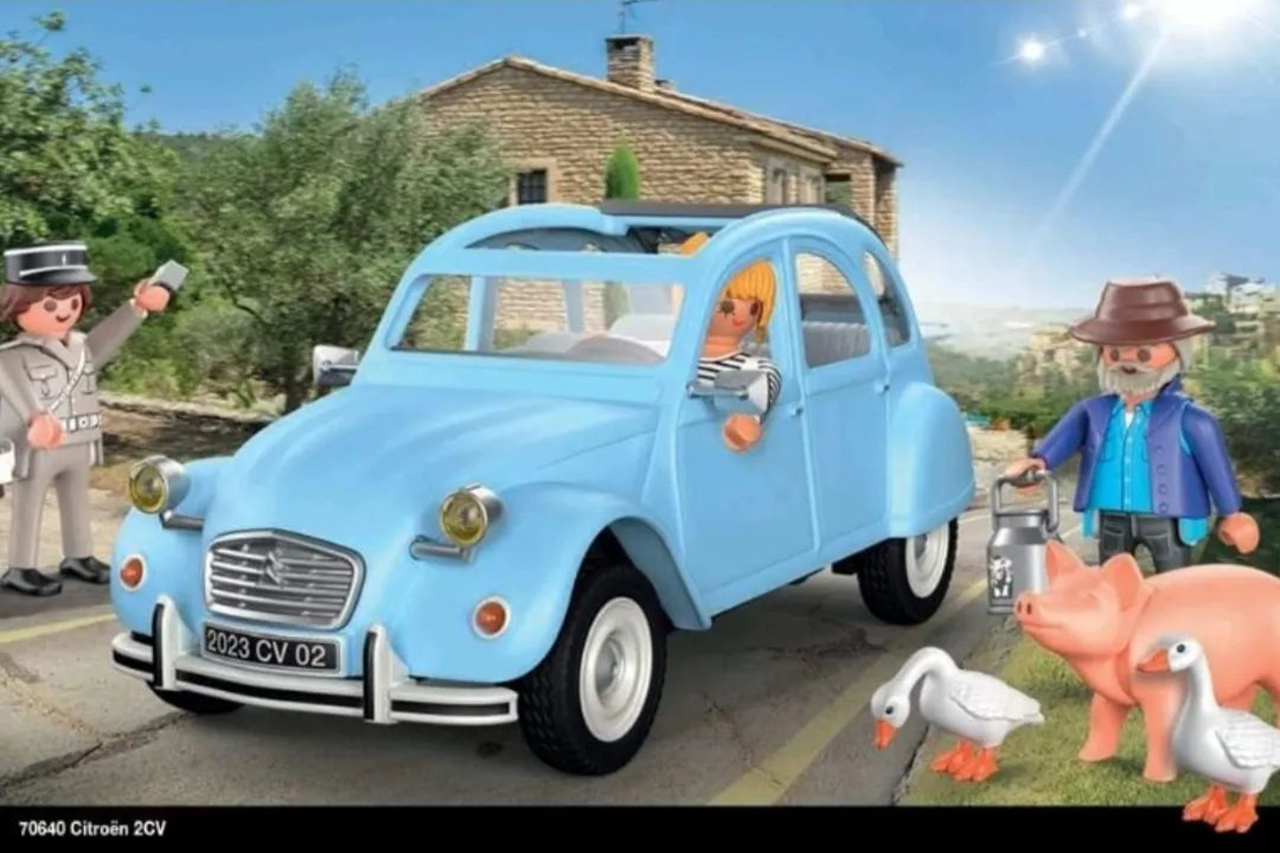 La Citroën 2CV arrive officiellement au catalogue Playmobil