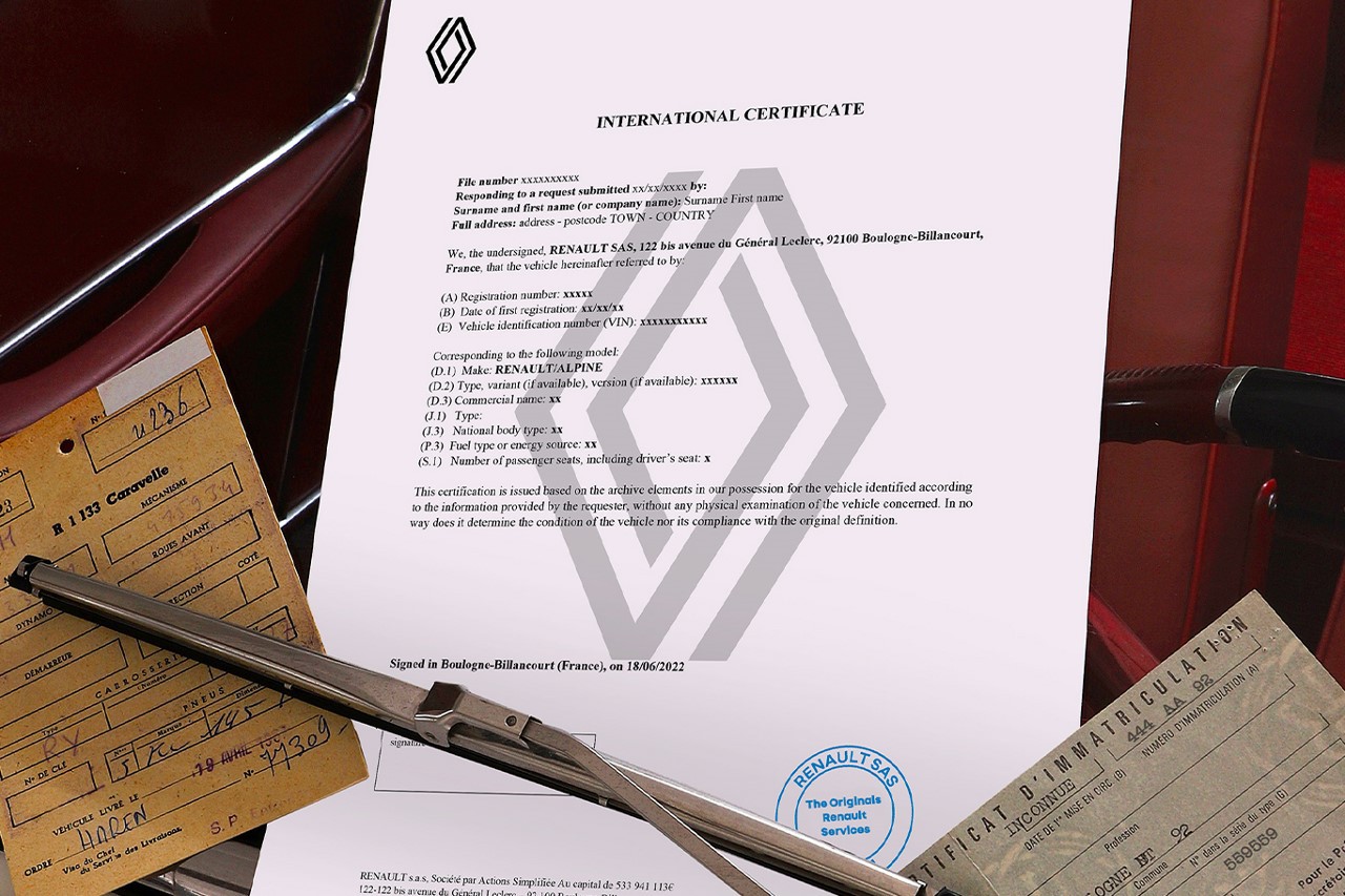 Photo 4 - Renault attestation internationale - Renault facilite l ...
