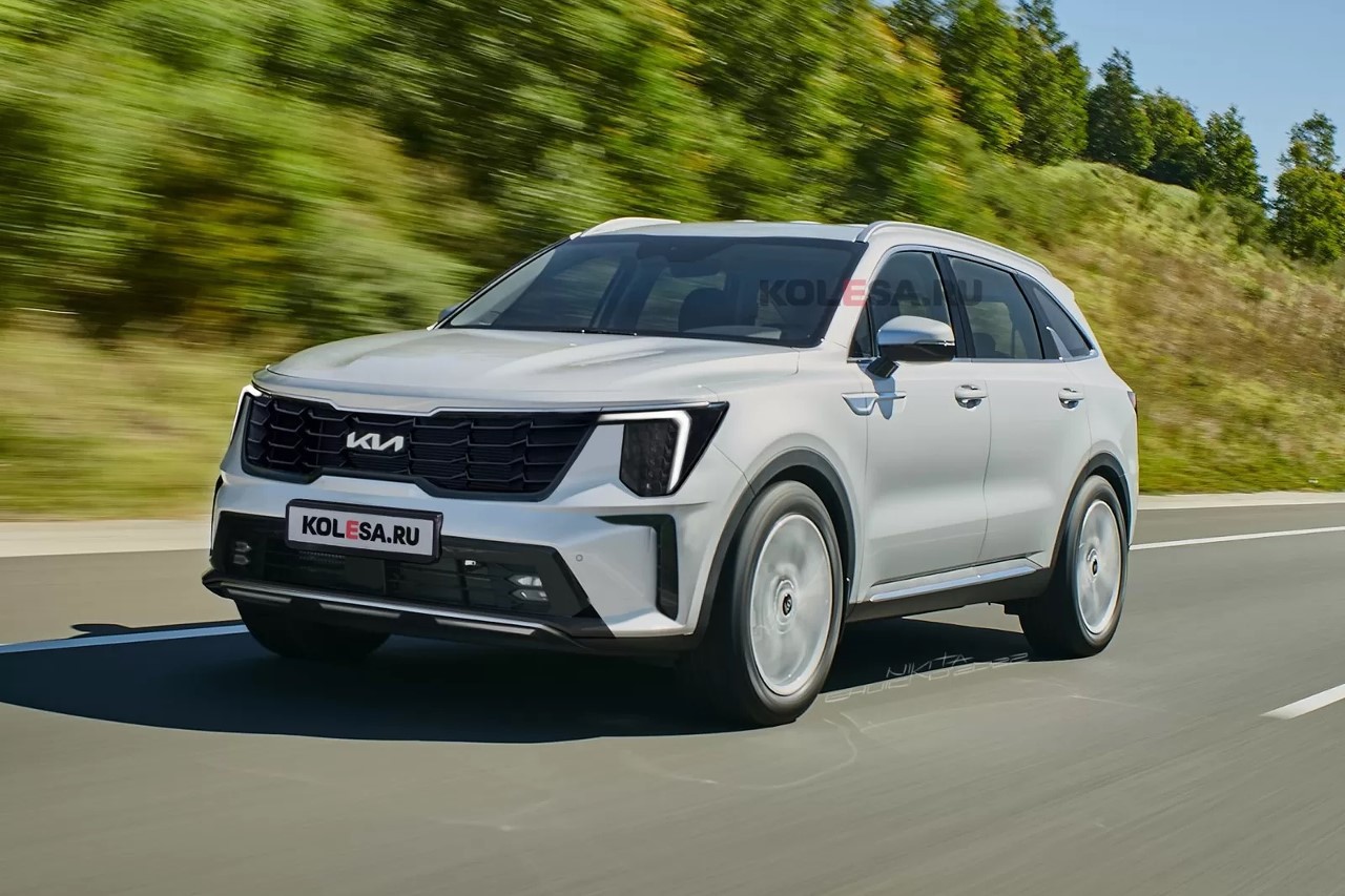 Diaporama et photos - Kia Sorento (2023). À quoi va ressembler le SUV hybride à 7 places restylé ...
