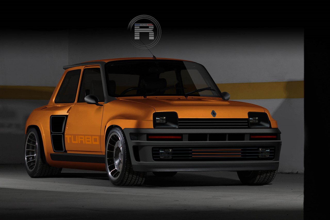 Photo 3 - Renault 5 Turbo restomod Revolution orange - Renault 5 Turbo. Un nouveau projet de ...