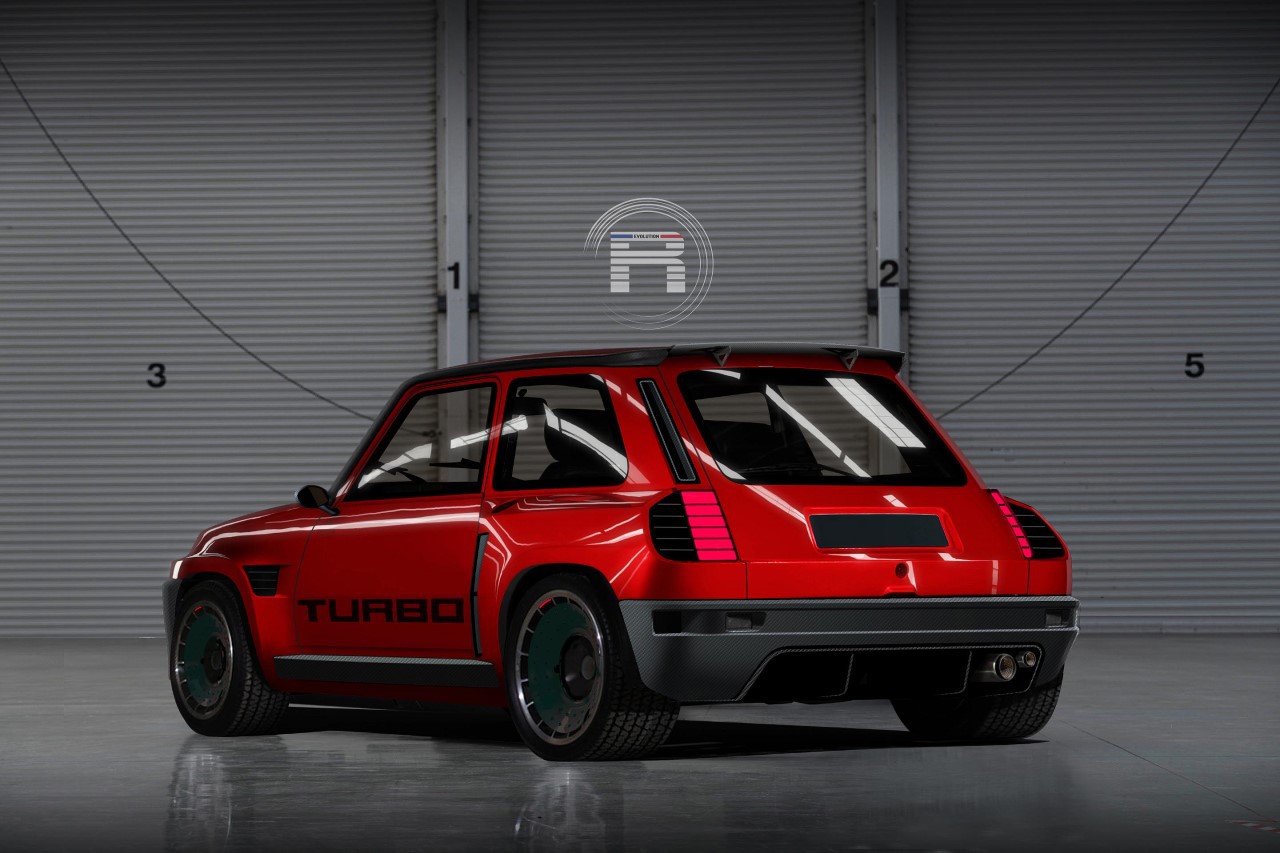 Photo 6 - Renault 5 Turbo restomod Revolution rouge - Renault 5 Turbo ...