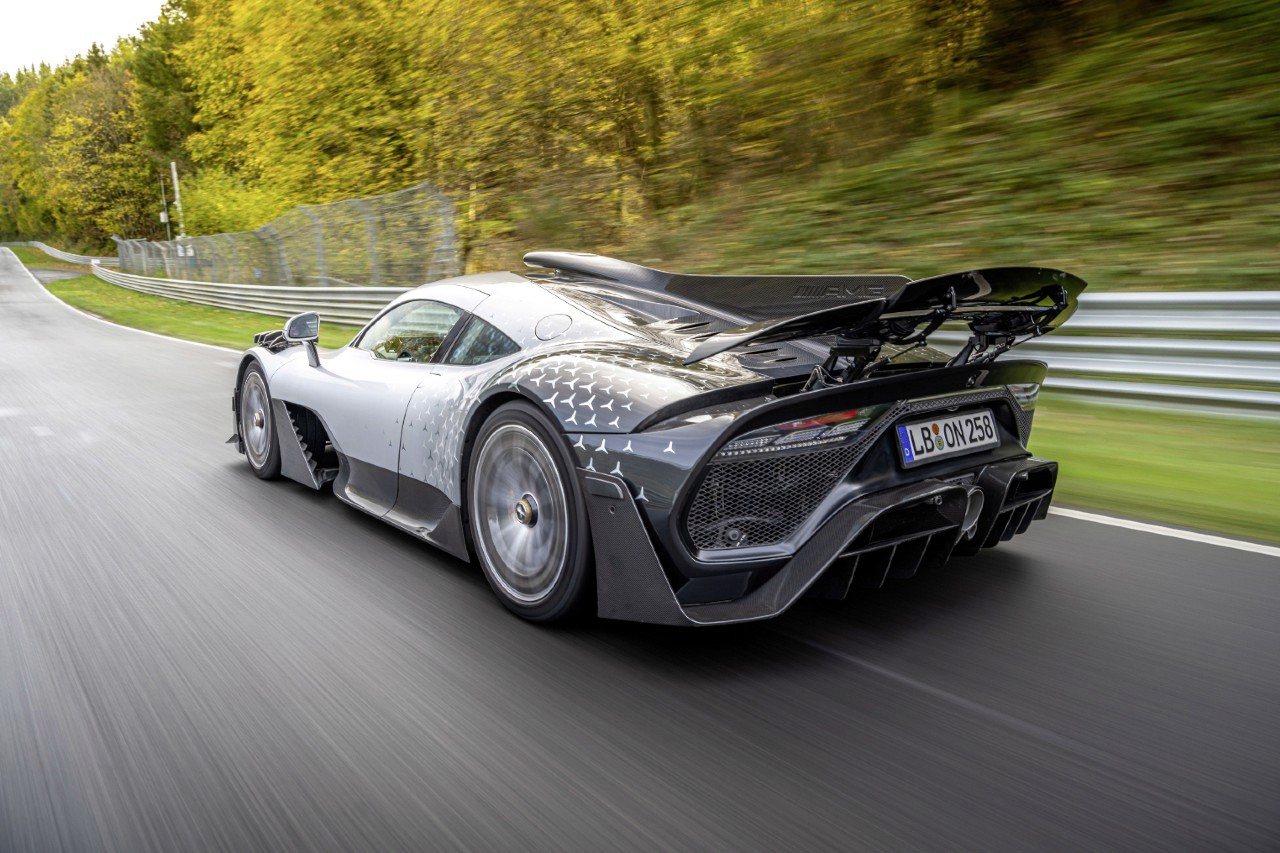 Photo 2 - mercedes amg one nürburgring arriere - Nürburgring. La ...