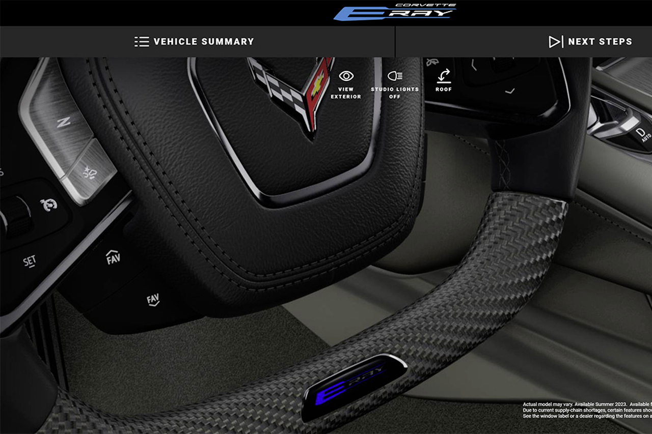 Diaporama et photos - Corvette E-Ray (2023). Des illustrations de la ...