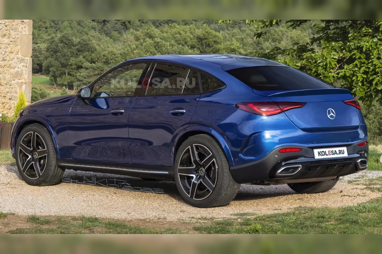 Diaporama et photos - Mercedes GLC Coupé (2023). Un style plus incisif pour le SUV à venir | L'Argus