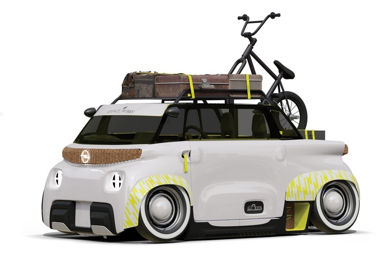 Photo 6 - L'Opel Rocks-e réinterprétée par Julien Vernier. - Opel Rocks ...