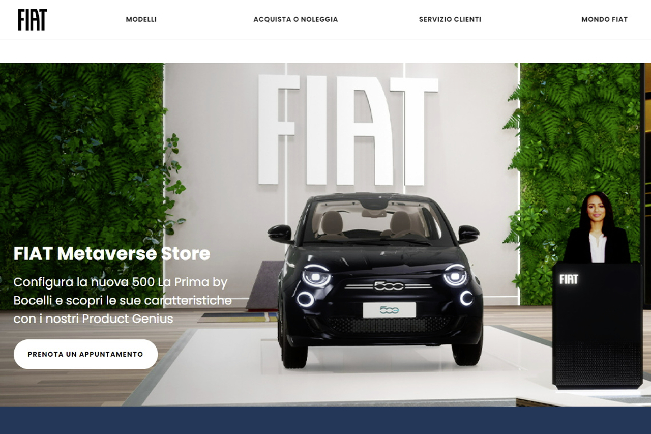 Diaporama et photos - Fiat lance en Italie le premier showroom ...