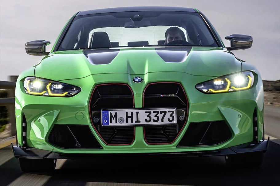 BMW M3 CS (2023). Premières photos de la plus radicale des M3