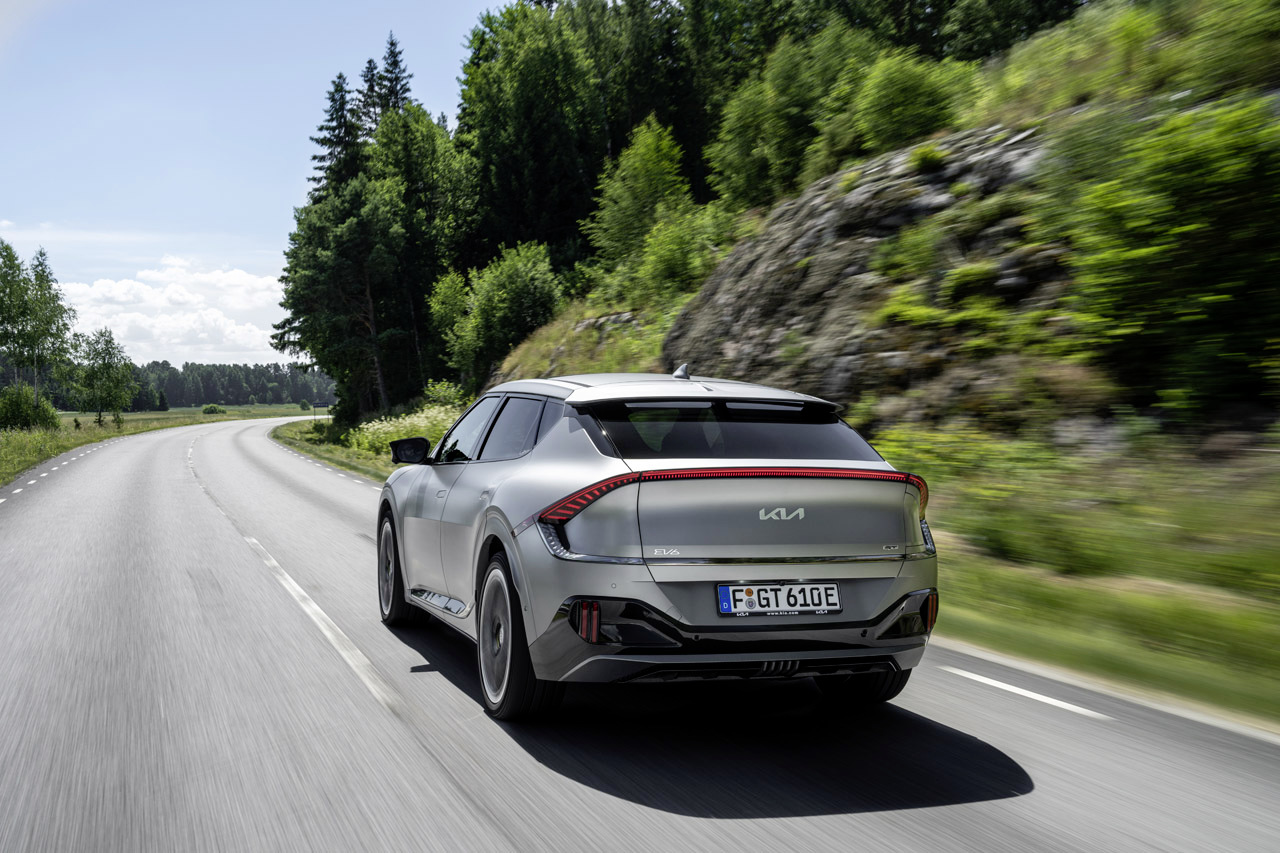 Photo 3 - kia EV6 GT gris autonomie puissance - Essai Kia EV6 GT (2022 ...