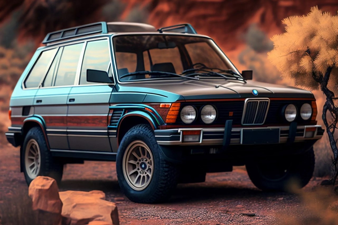 Photo 1 - Si le premier BMW X5 avait vu le jour 20 ans plus tôt, aurait-il ressemblé à cela ...