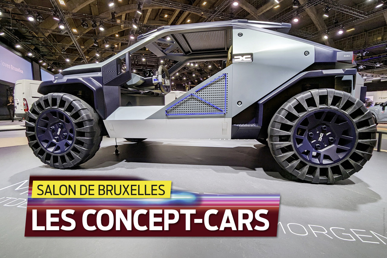 Photo 1 - Les concept-cars du Salon de Bruxelles 2023 sont à découvrir ...