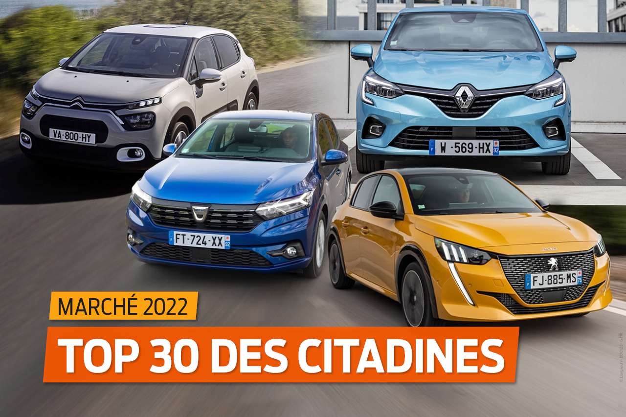 Photo 1 - Quelles citadines se vendent le mieux en France ? Réponse ...