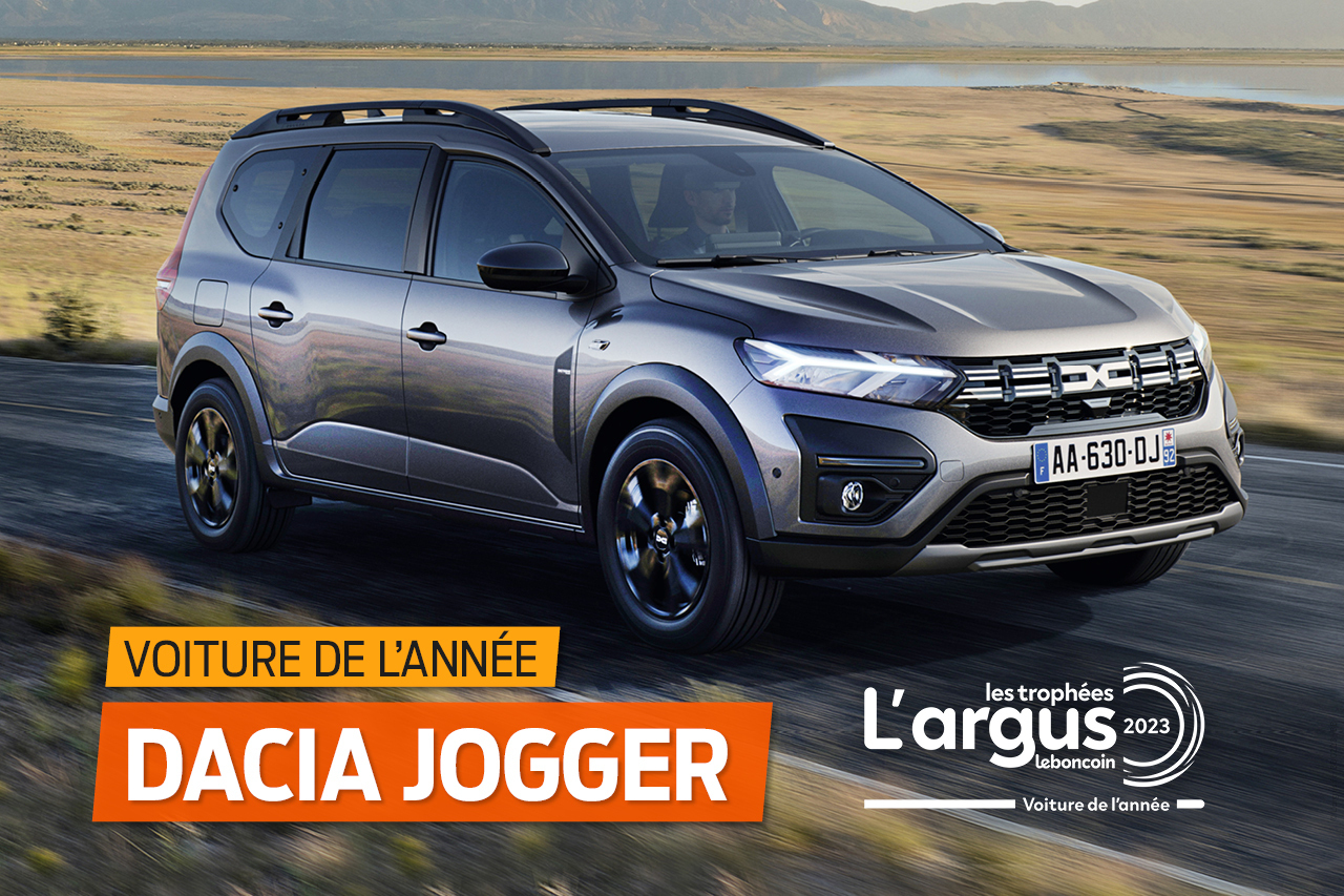 Le Dacia Jogger décroche le titre de Voiture de L’argus 2023