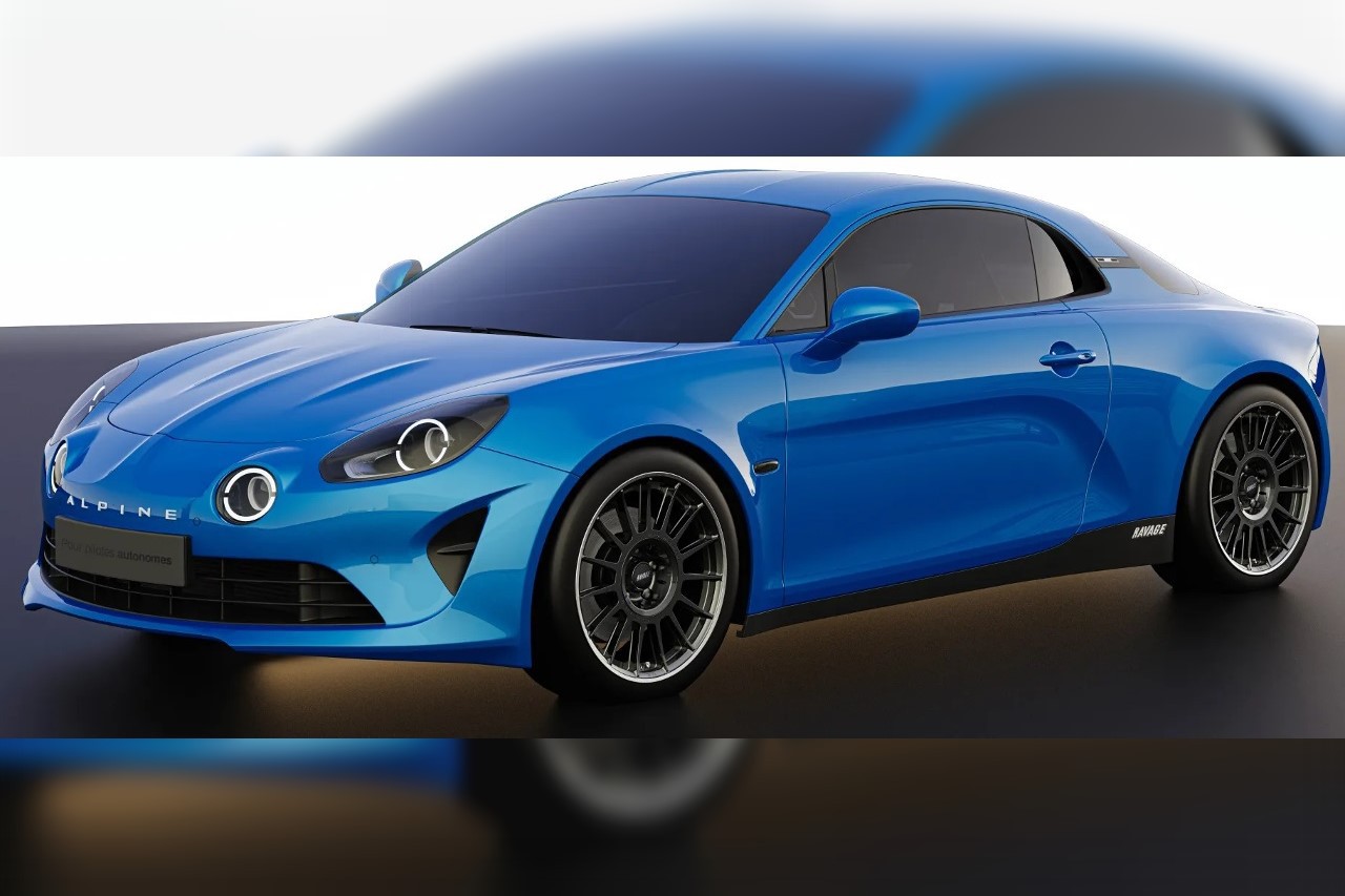 Photo 7 - Les jantes OZ/Ravage pour Alpine A110 sont proposées en noir ...