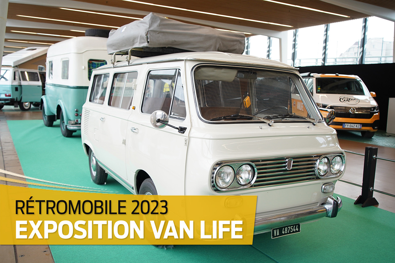Rétromobile 2023. Les vans aménagés à l'honneur dans une exposition inédite