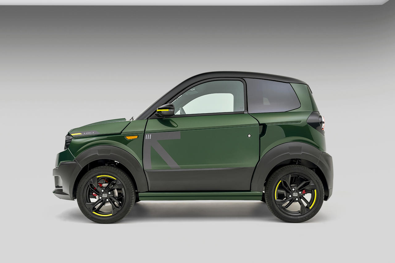 Photo 5 - La Ligier Myli mesure 2,96 m de long. C'est de profil que que ...