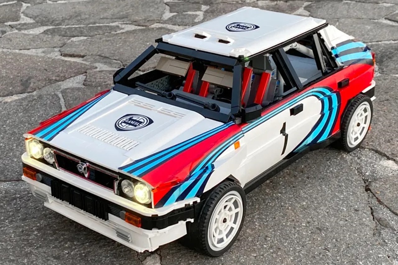 Diaporama et photos - Cette sublime Lancia Delta en Lego que vous ne ...