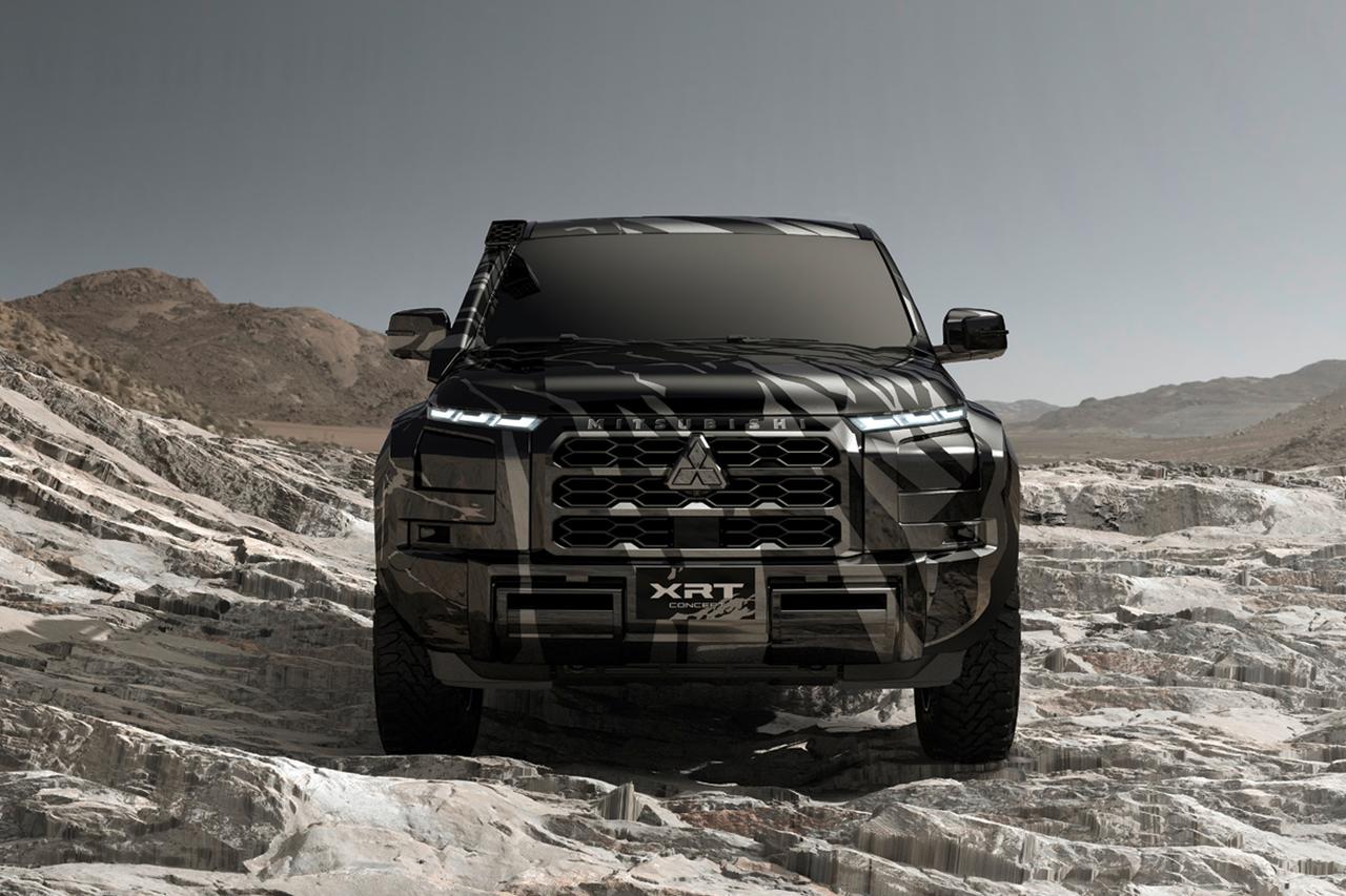 Mitsubishi XRT Concept (2023). Le nouveau pick-up L200 s’annonce musclé