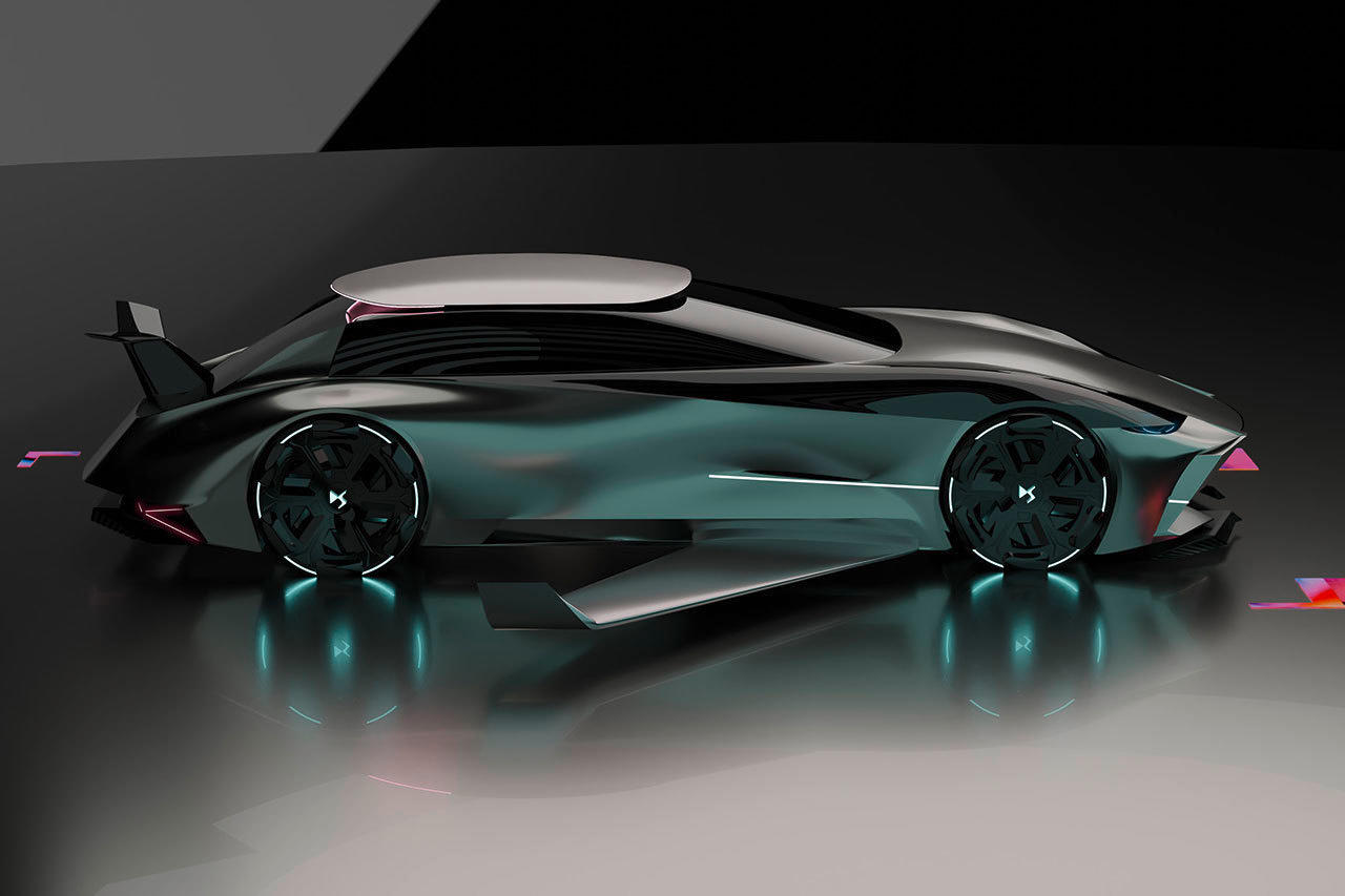 Photo 8 - On retrouve ici les lignes fluides et élancées la DS ...