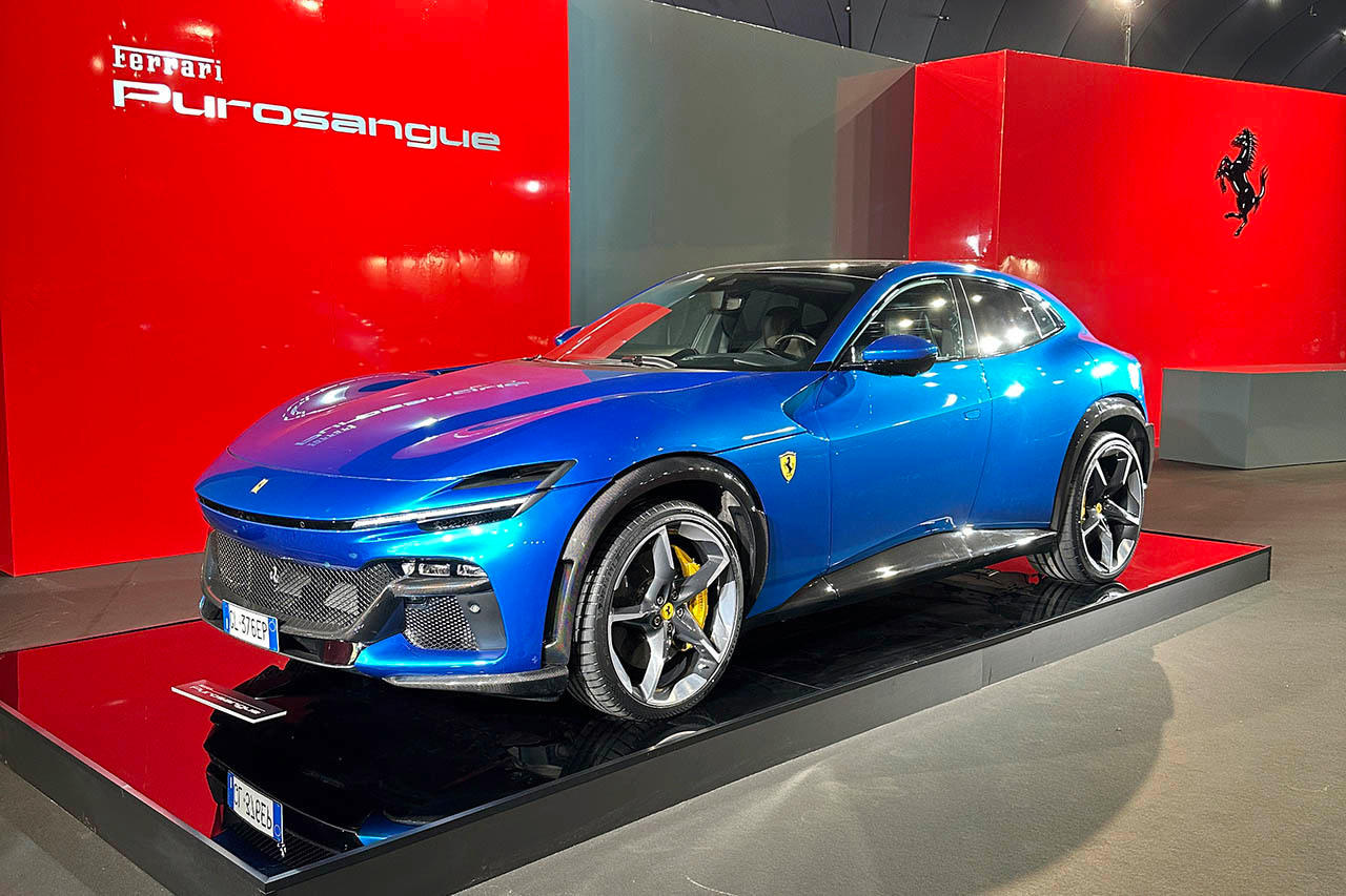 Photo 33 - Tour Auto 2023 Ferrari Purosangue 2023 - Tour Auto 2023. Les ...