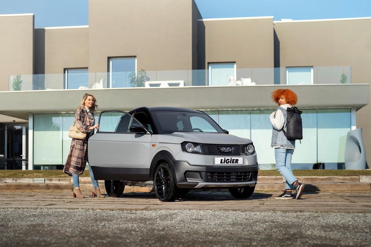 Diaporama et photos - Voiture sans permis. Ligier s'ouvre à l’électrique avec Myli et clôt l ...