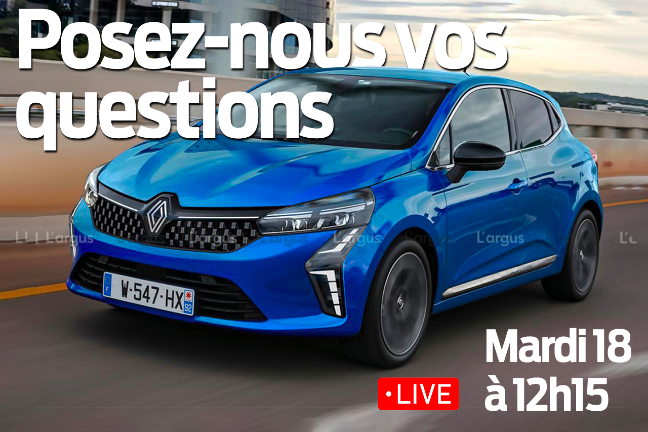 Renault Clio 5 (2023). Découvrez la version restylée en direct