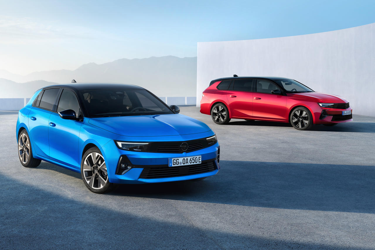 Photo 1 - La nouvelle Opel Astra est proposée en berline cinq-portes et ...