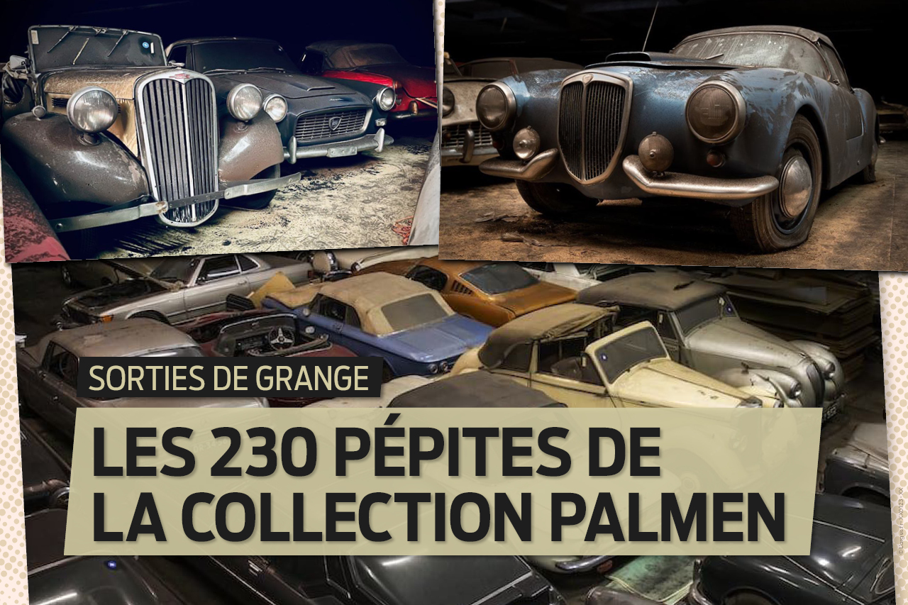 Une incroyable collection de 230 véhicules cachée aux Pays-Bas