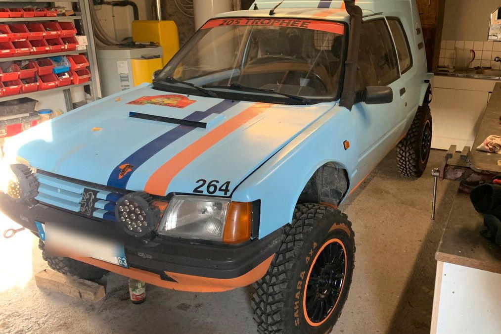 Diaporama et photos - Peugeot 205. Un exemplaire unique préparé pour le ...