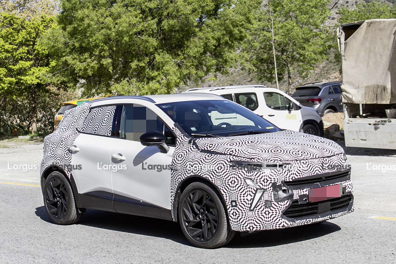Renault Captur (2023). Premières photos scoop du SUV restylé