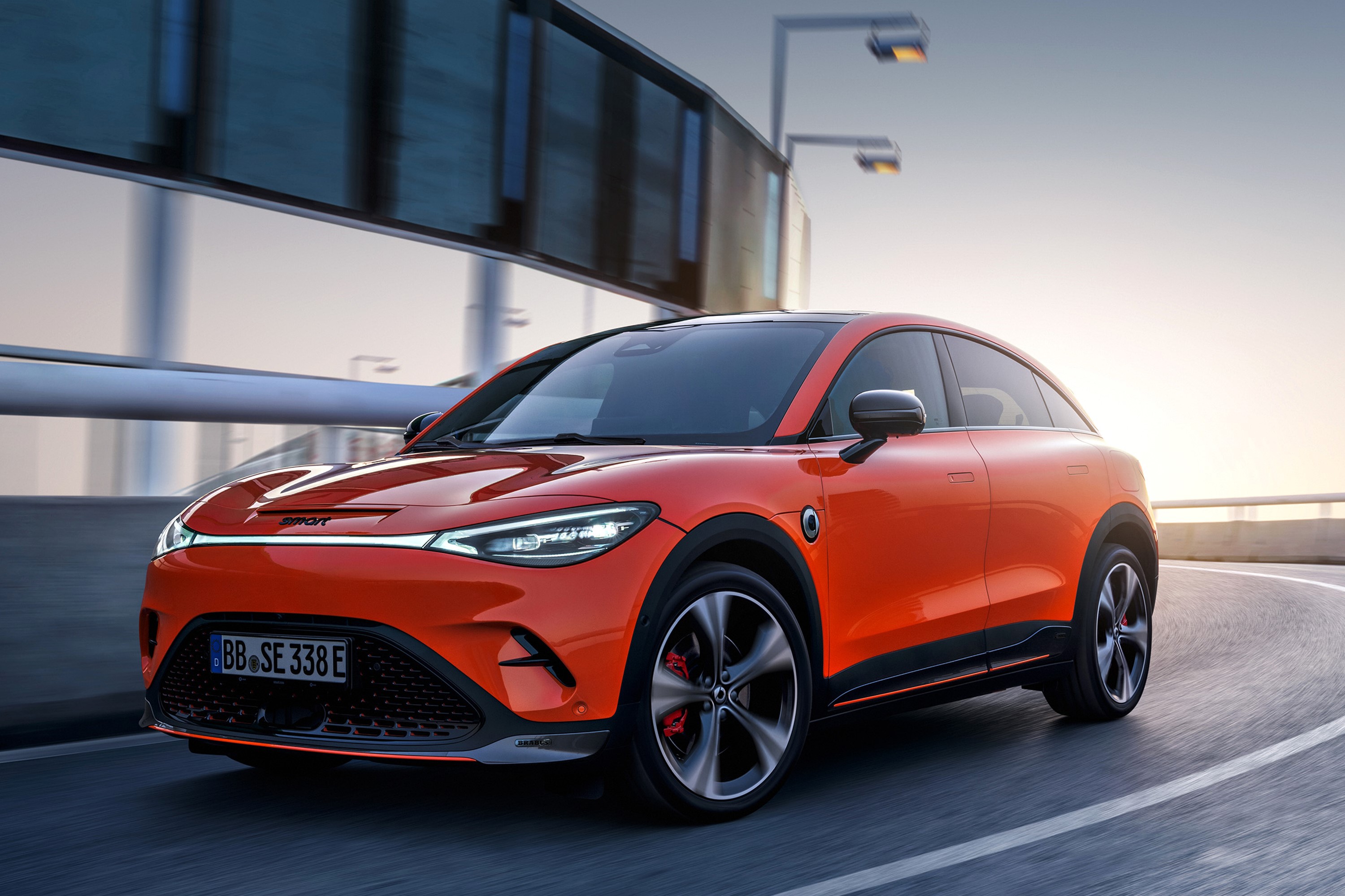 Smart #3 (2023). Le petit SUV électrique se fait « coupé