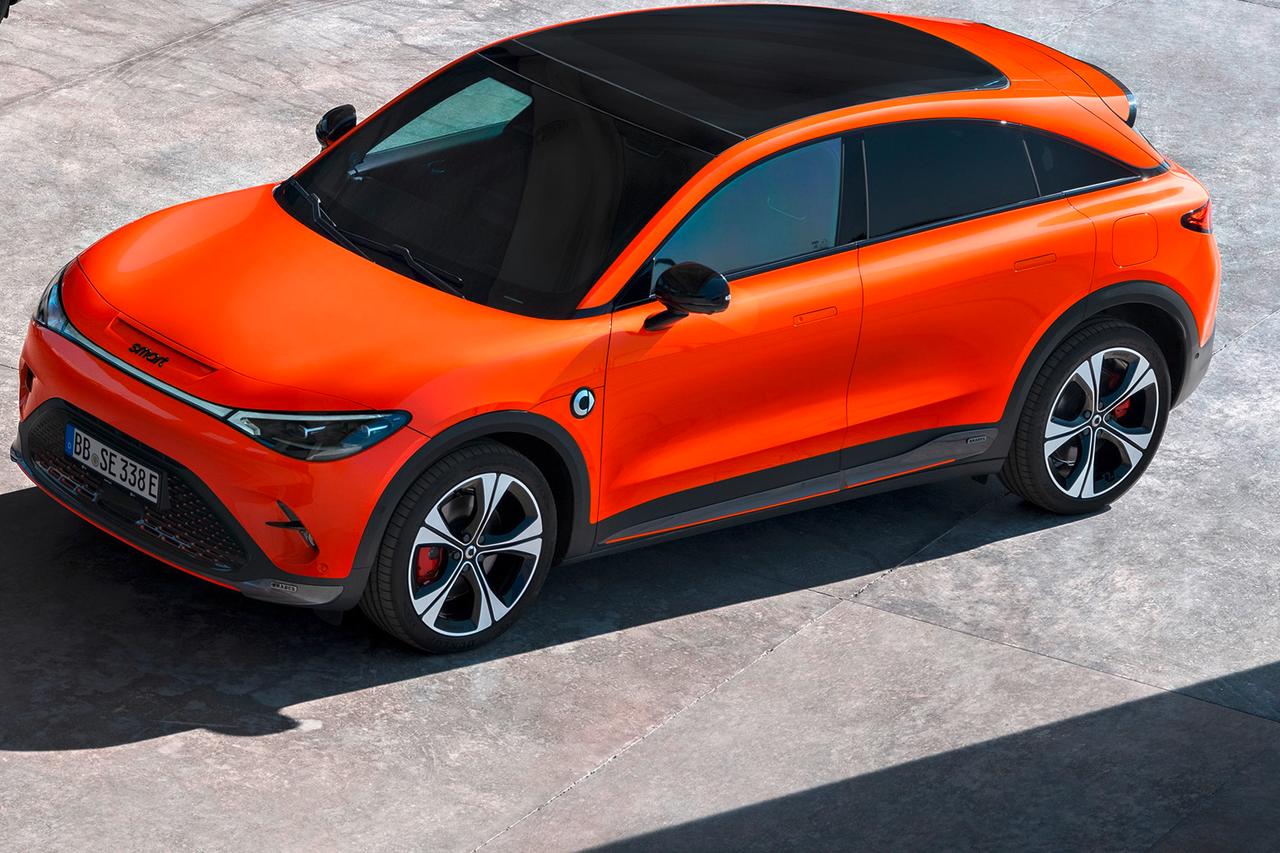 Smart #3 (2023). Le petit SUV électrique se fait « coupé