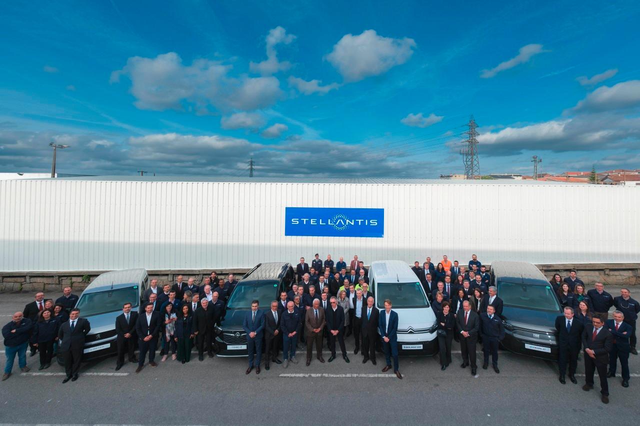 Photo 1 - Les petits utilitaires électriques du groupe Stellantis ...