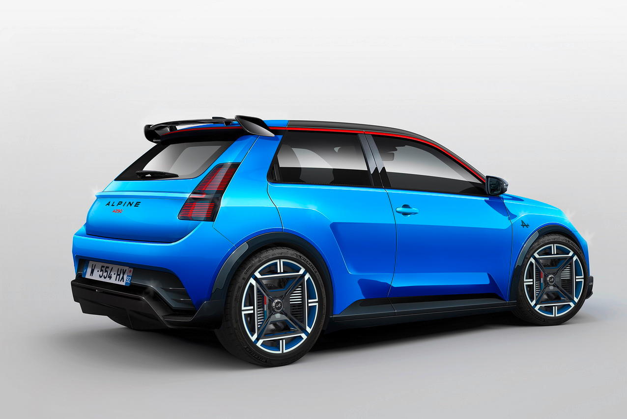Photo - alpine A290 2024 arrière - Scoop Alpine A290 (2024). Toutes les ...
