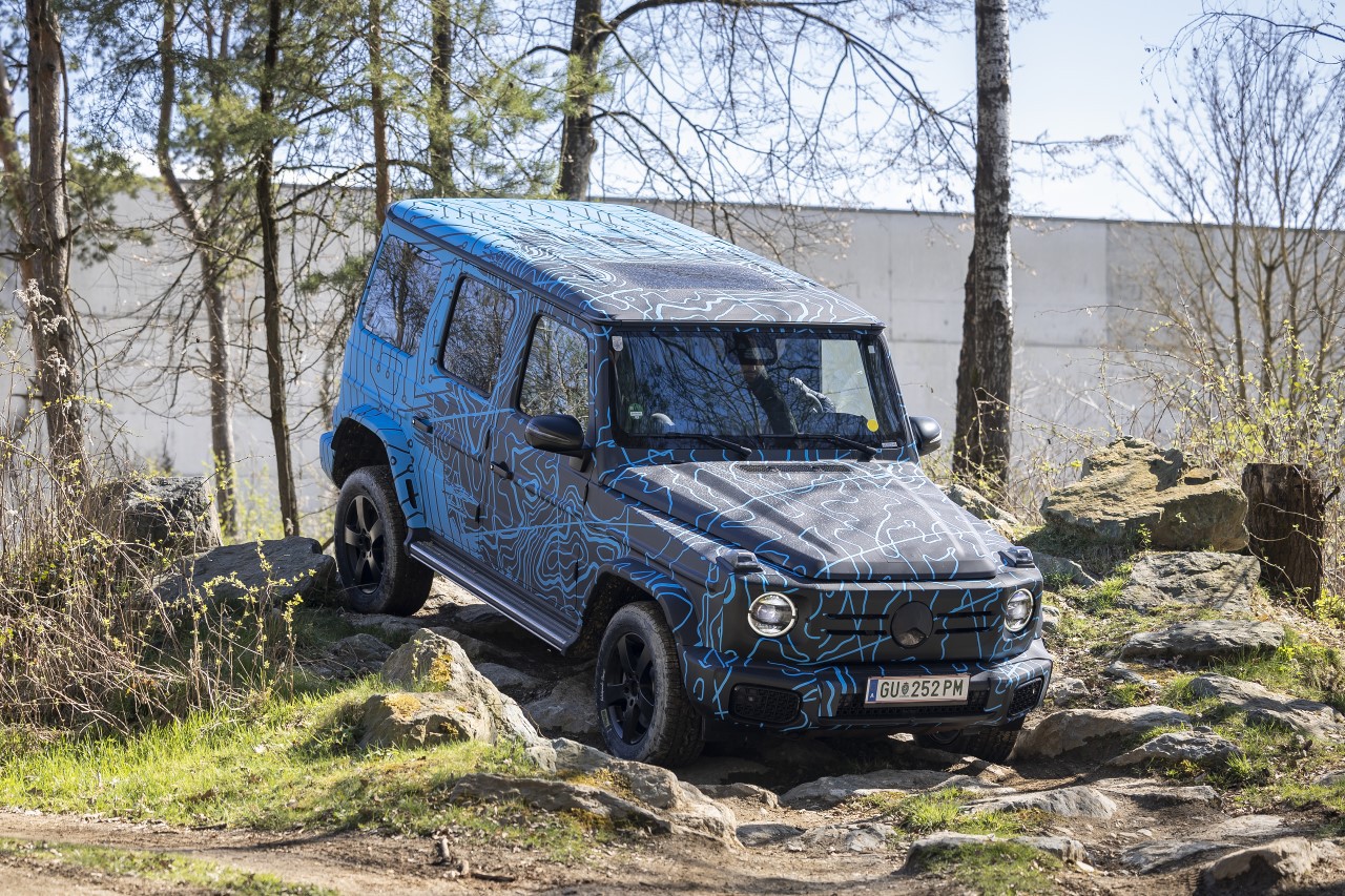 Mercedes EQG (2024). Batterie, performances… le 4 x 4 électrique se précise